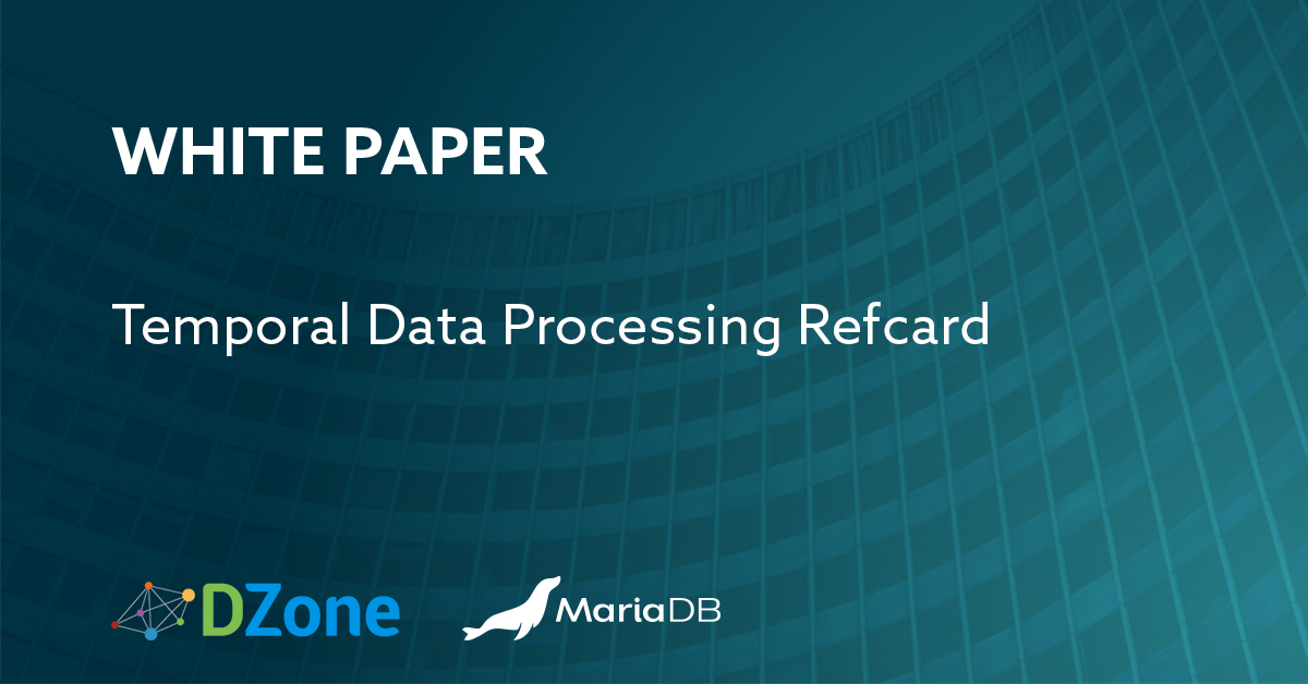 What can you do with Temporal Data?